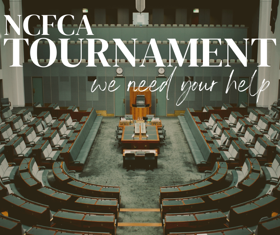Help Serve as a Community Judge in the NCFCA Virginia Qualifier!